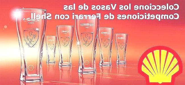 Vasos de las competiciones de Ferrari | puedes conseguirlos gracias a ...